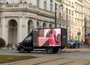 Next-Level Mobile Ads: LED Van on the Move